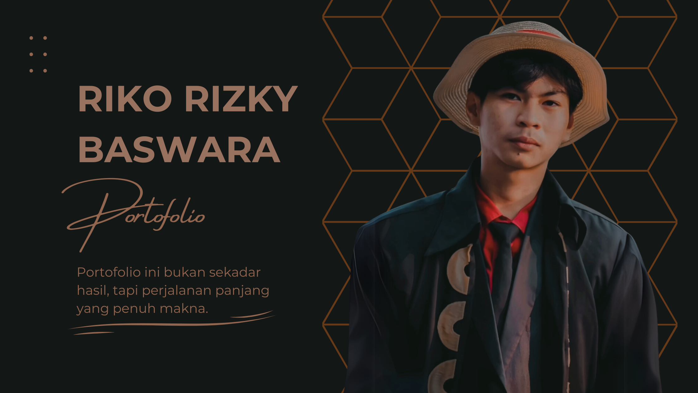 Riko Rizky - Personal Branding Page & Portfolio